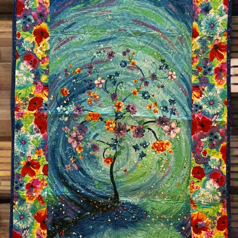 Tree of Life Quilt - Etsy