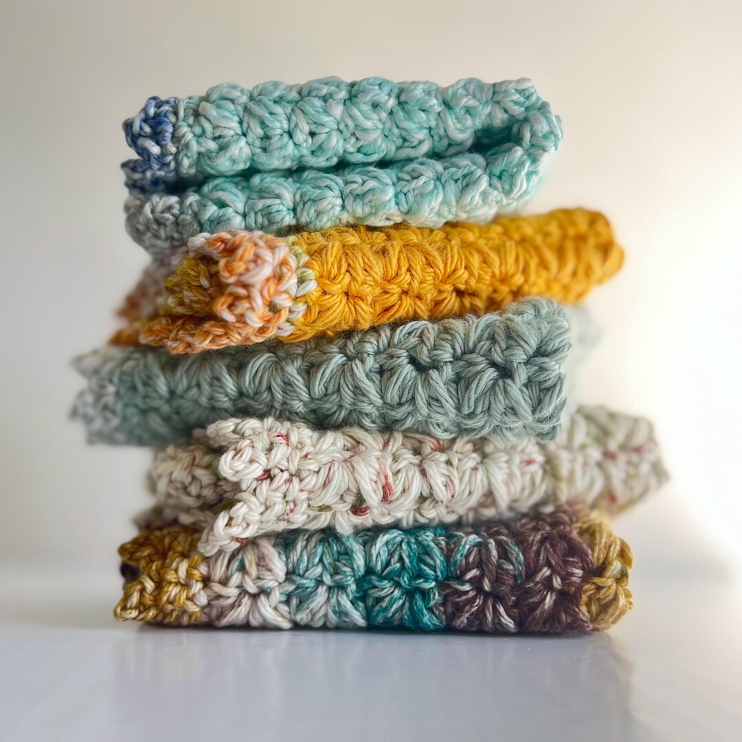 Dishcloth 100% Cotton Handmade - Etsy