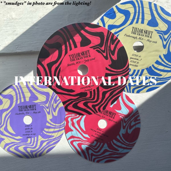 The Eras Tour Ticket Stickers - Etsy