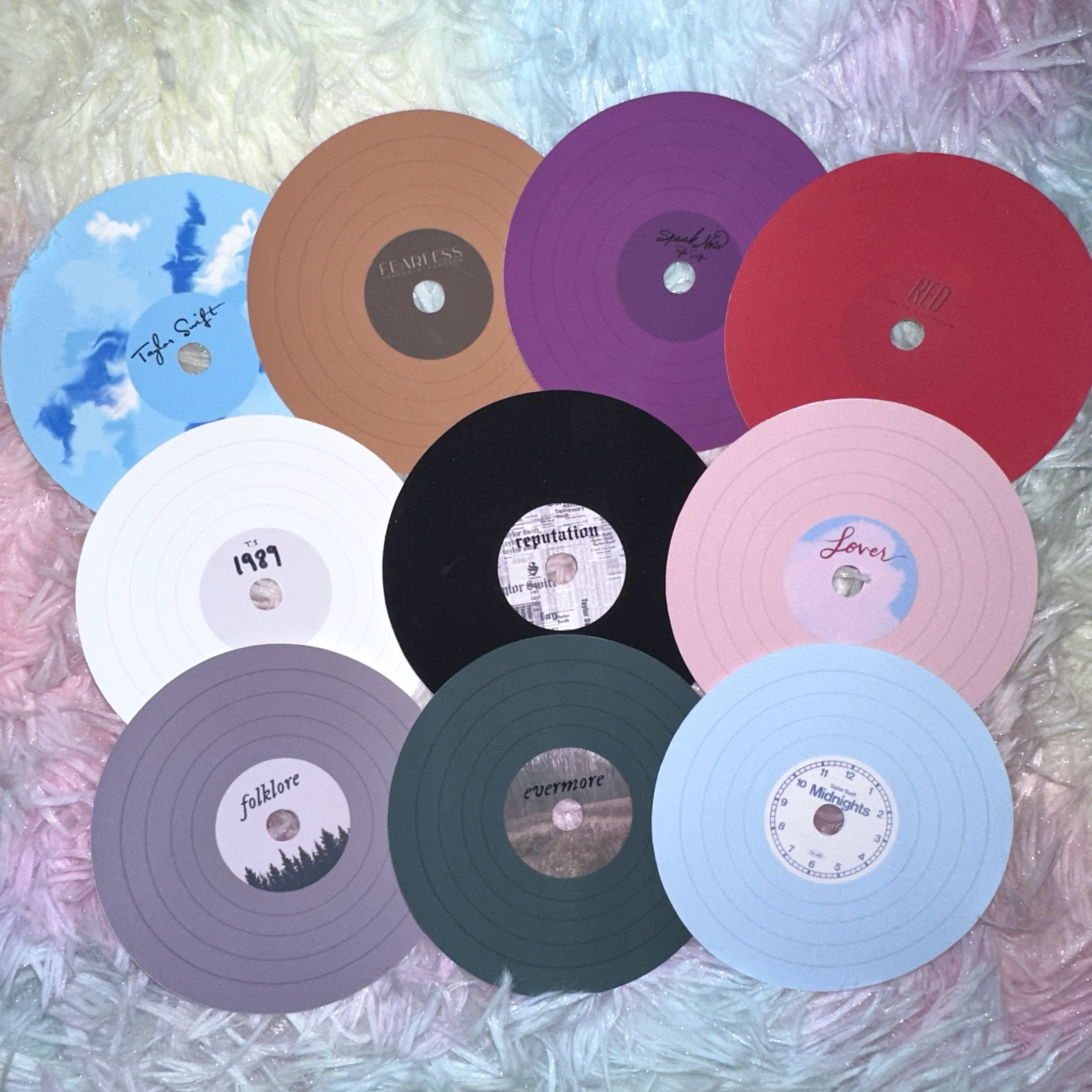 Taylor Swift Albums Vinyl Record Stickers PHYSICAL PRODUCT - Etsy