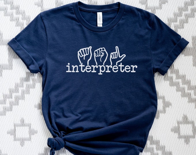 ASL Heart Alphabet, Sign Language Shirt, ASL Gifts, Deaf Shirt, Sign ...