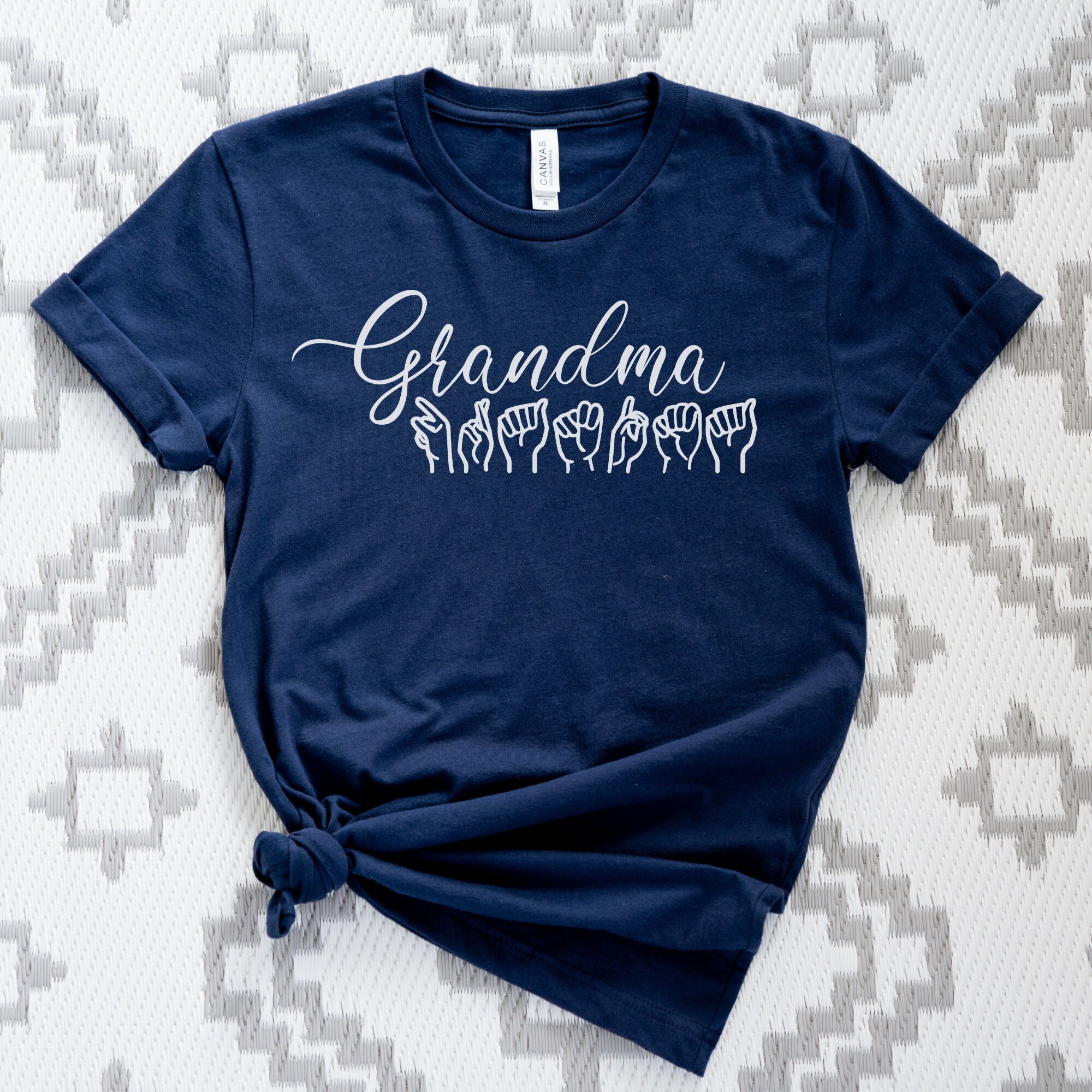 ASL Shirt New Grandma Gift Grandma Shirt Sign Language Shirt ASL Gift ...