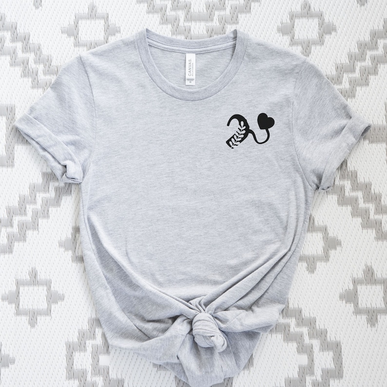 Cochlear Implant Heart Shirt Cochlear Implant Shirt Hearing - Etsy