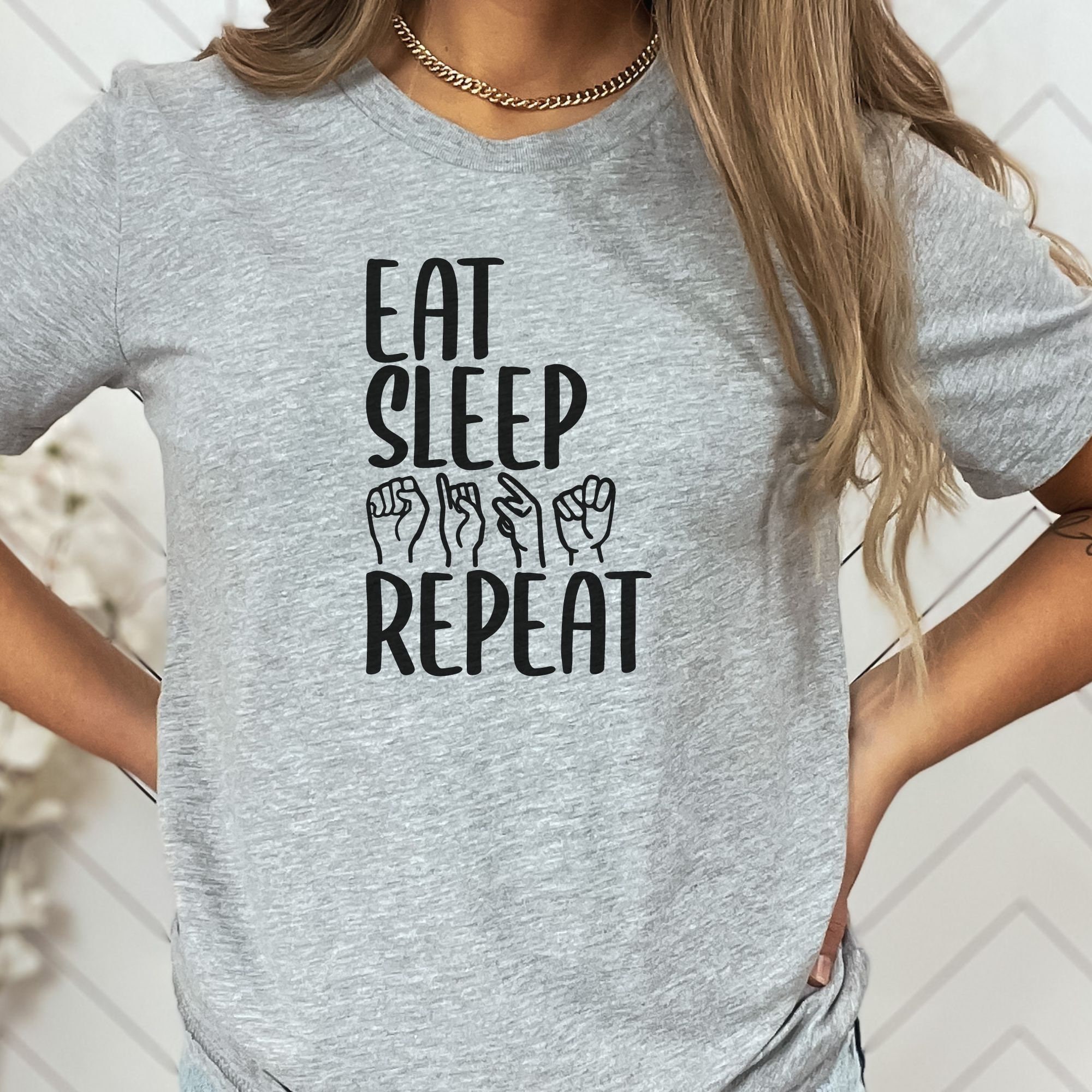 ASL Shirt Deaf Shirt ASL Gift Sign Language Shirt Sign Language Tee ASL ...