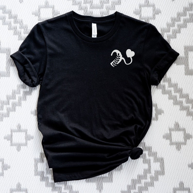 Cochlear Implant Heart Shirt, Cochlear Implant Shirt, Hearing Loss ...