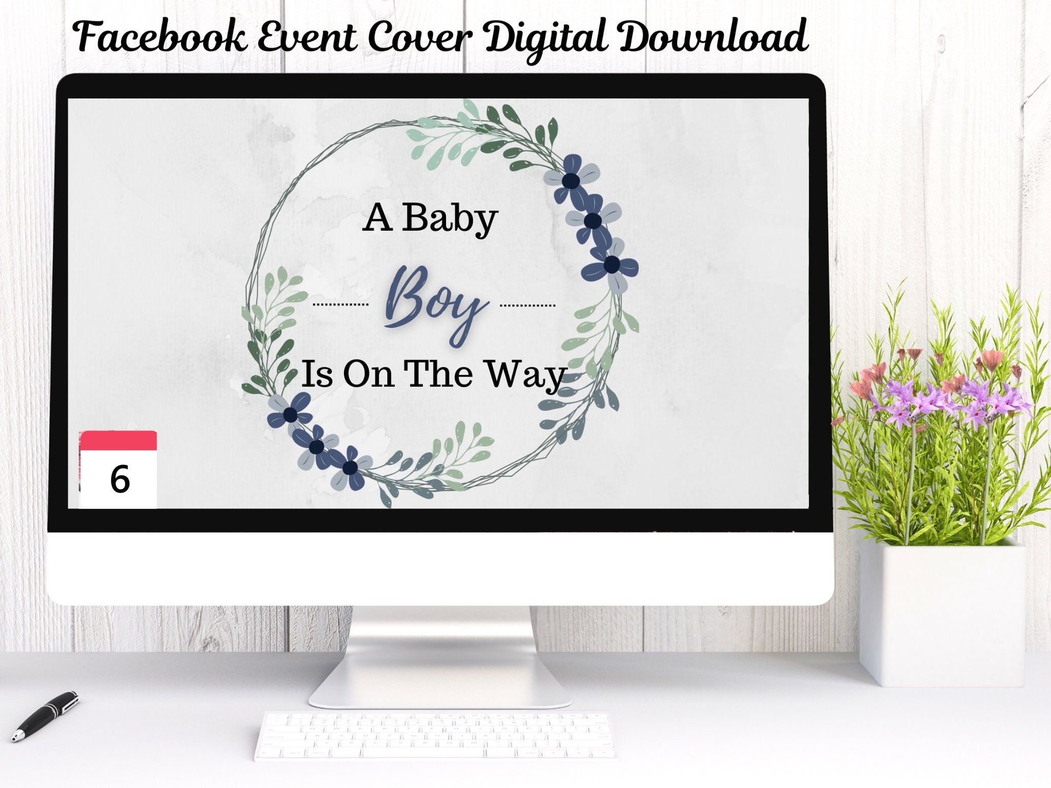 Facebook Covers Flowers Blue