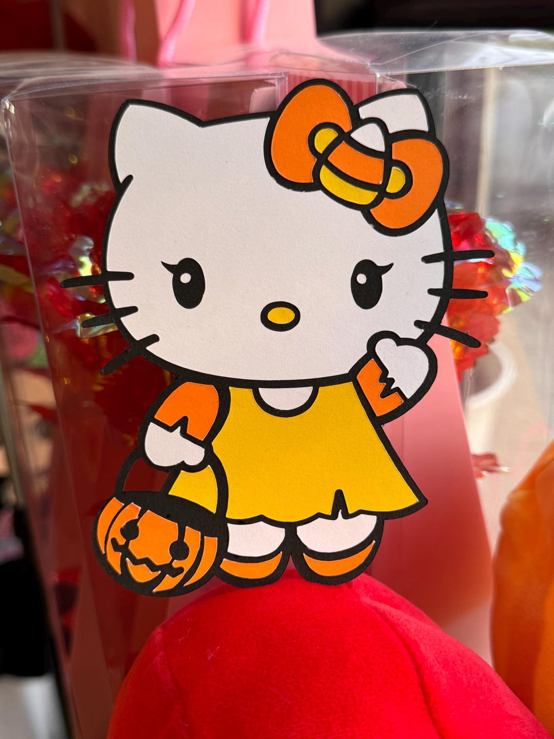 Hello Kitty Candy Corn Topper - Etsy