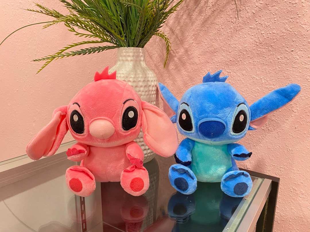 Stitch and Angel Plush - Etsy