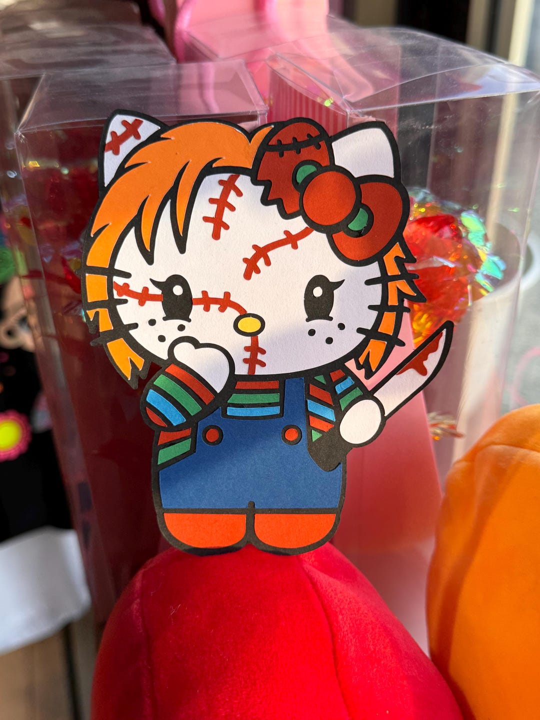 Chucky Hello Kitty Topper - Etsy