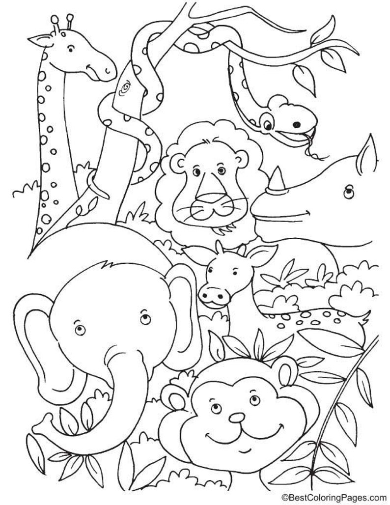 Printable Animal Colouring Pages, Animals Colouring Pages, Farm Animals ...