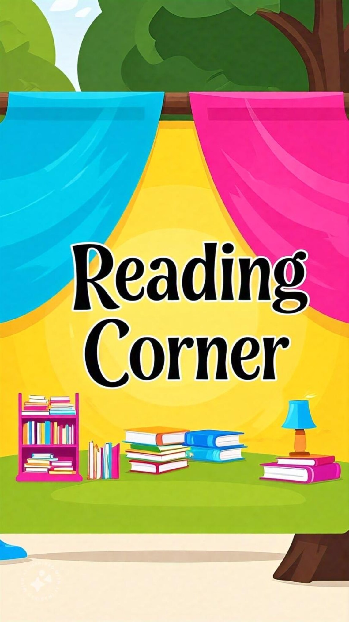 Reading Corner Banners, Reading Area, Reading Corner, Reading, Reading ...