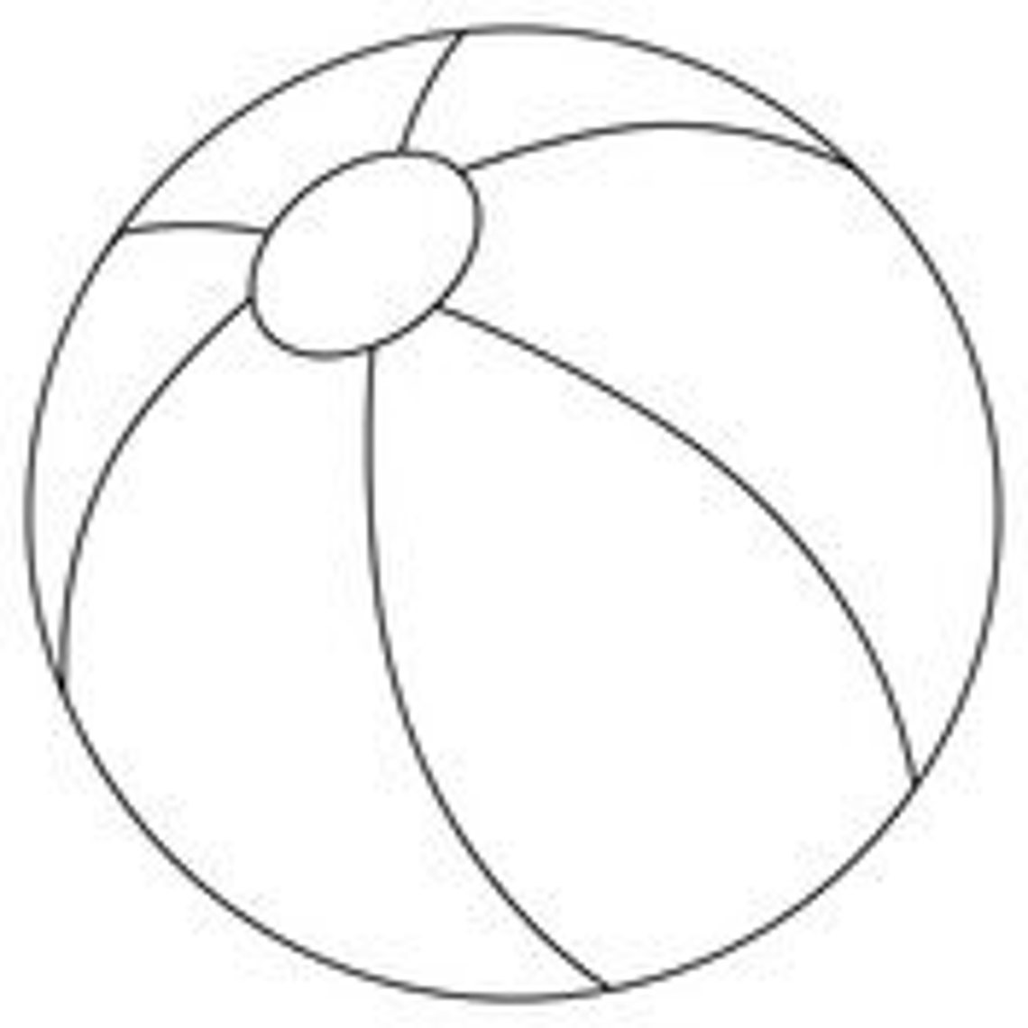 Printable Ball Colouring Pages, Football, Basketball, Volleyball, Beach ...