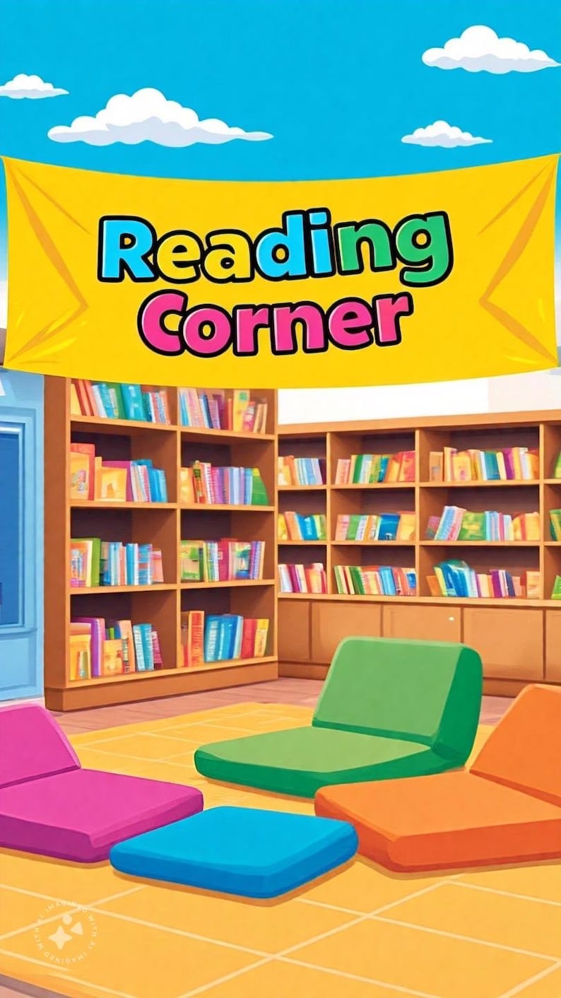Reading Corner Banners, Reading Area, Reading Corner, Reading, Reading ...