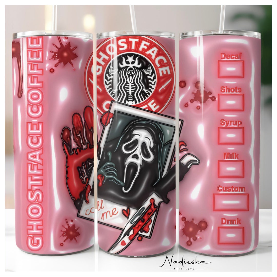 3D Inflate Puff Wrap, Sublimation Horror Movie Character, NOT A DIGITAL ...