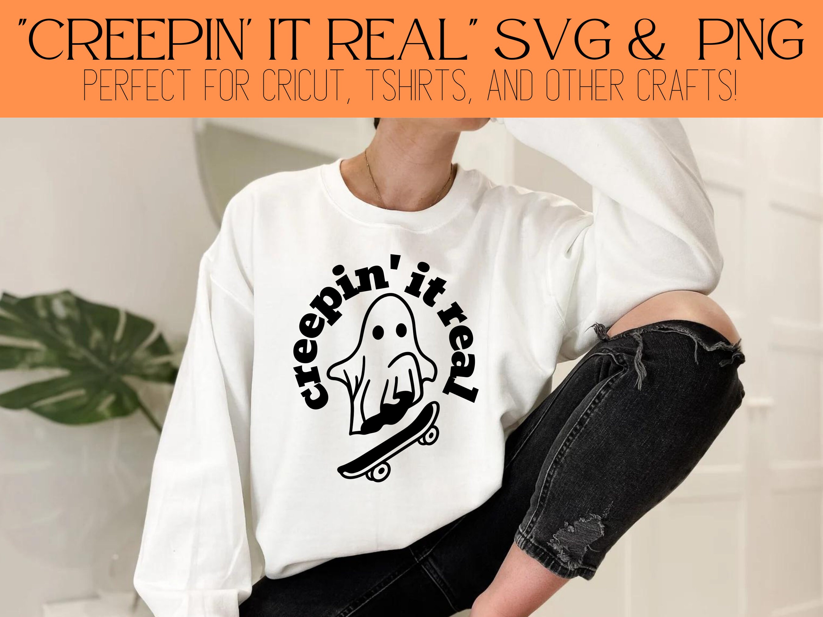 Creeping It Real SVG and PNG - Creepin' It Real! A Stylish Halloween ...