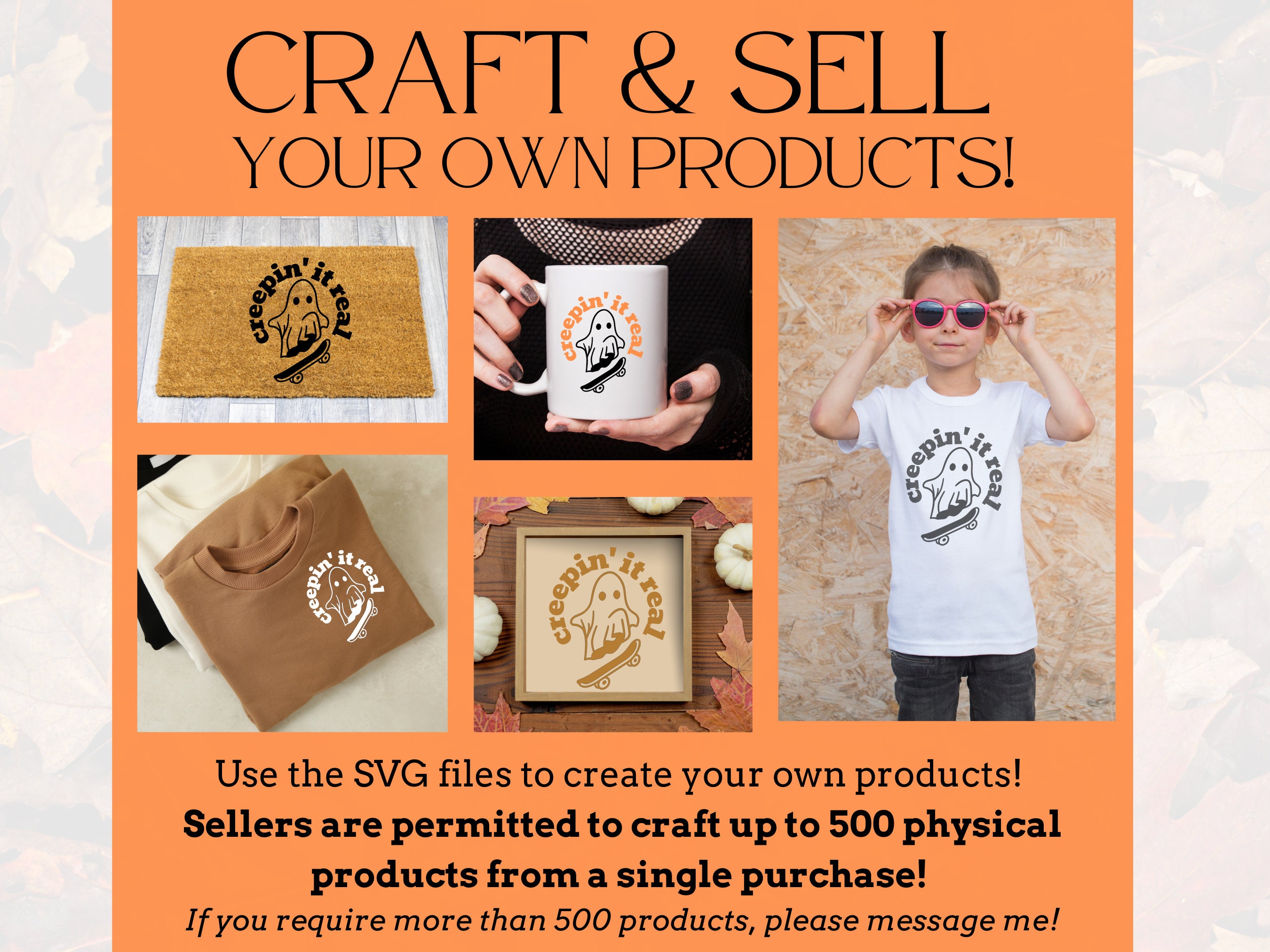 Creeping It Real SVG and PNG - Creepin' It Real! A Stylish Halloween ...