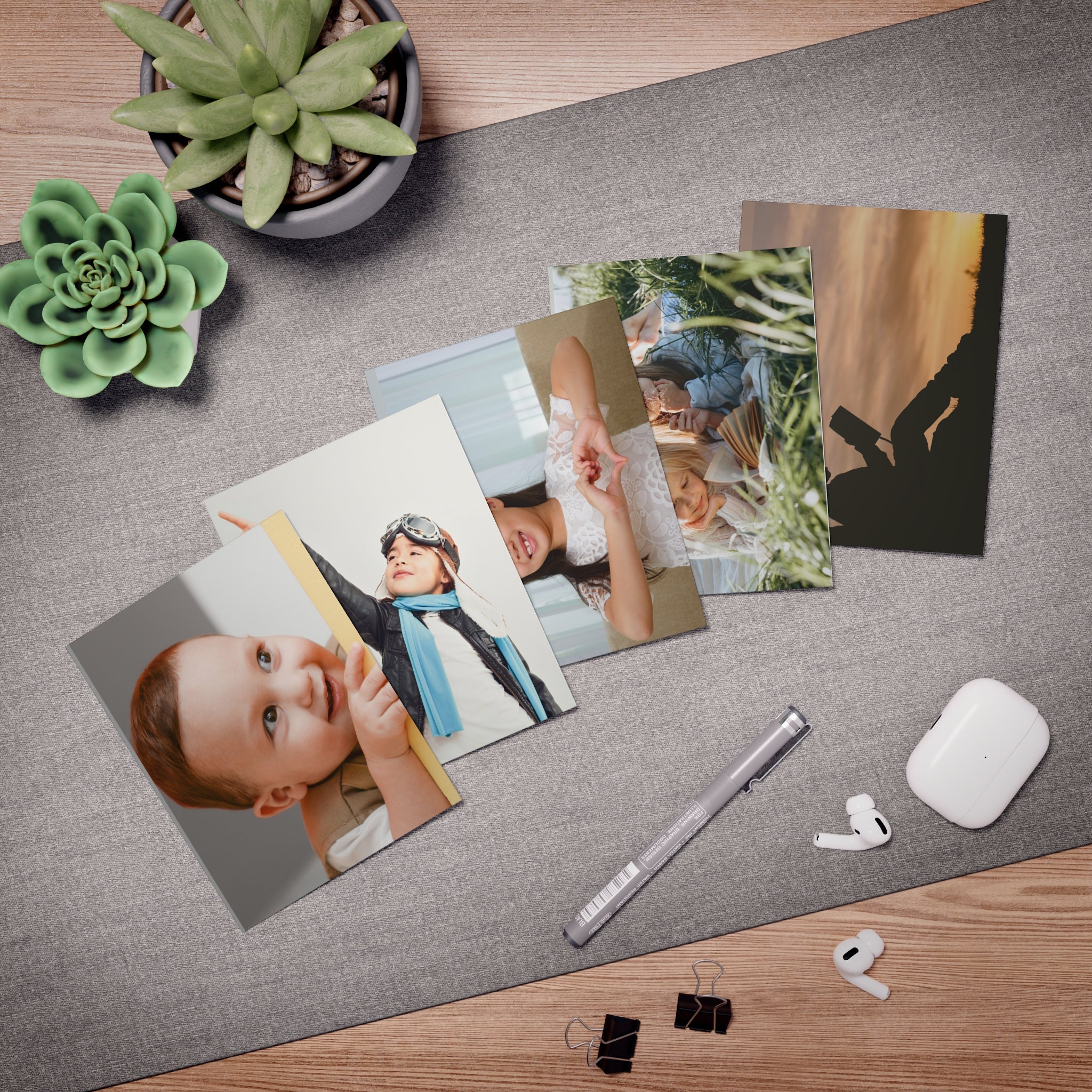 Kids Greeting Cards 5-pack - Etsy