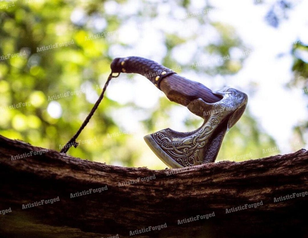 CUSTOM Handmade Viking Axe | Gifts for Men | ANNIVERSARY Gifts for ...