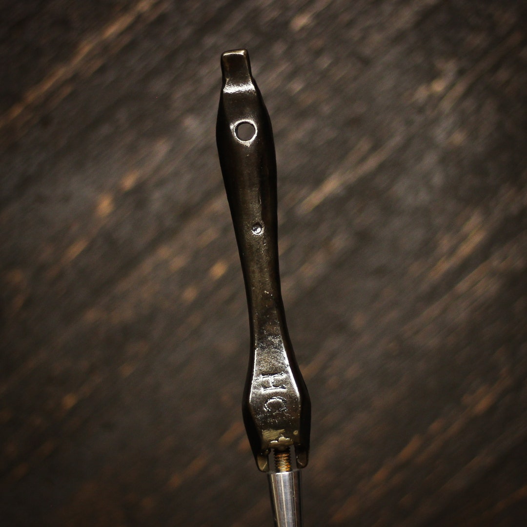 Beer Tap Handle: Vintage Cast Iron Stove Lid Lifter - Etsy