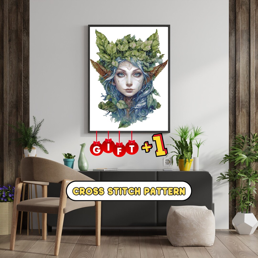 Elf - Cross Stitch Pattern - Etsy