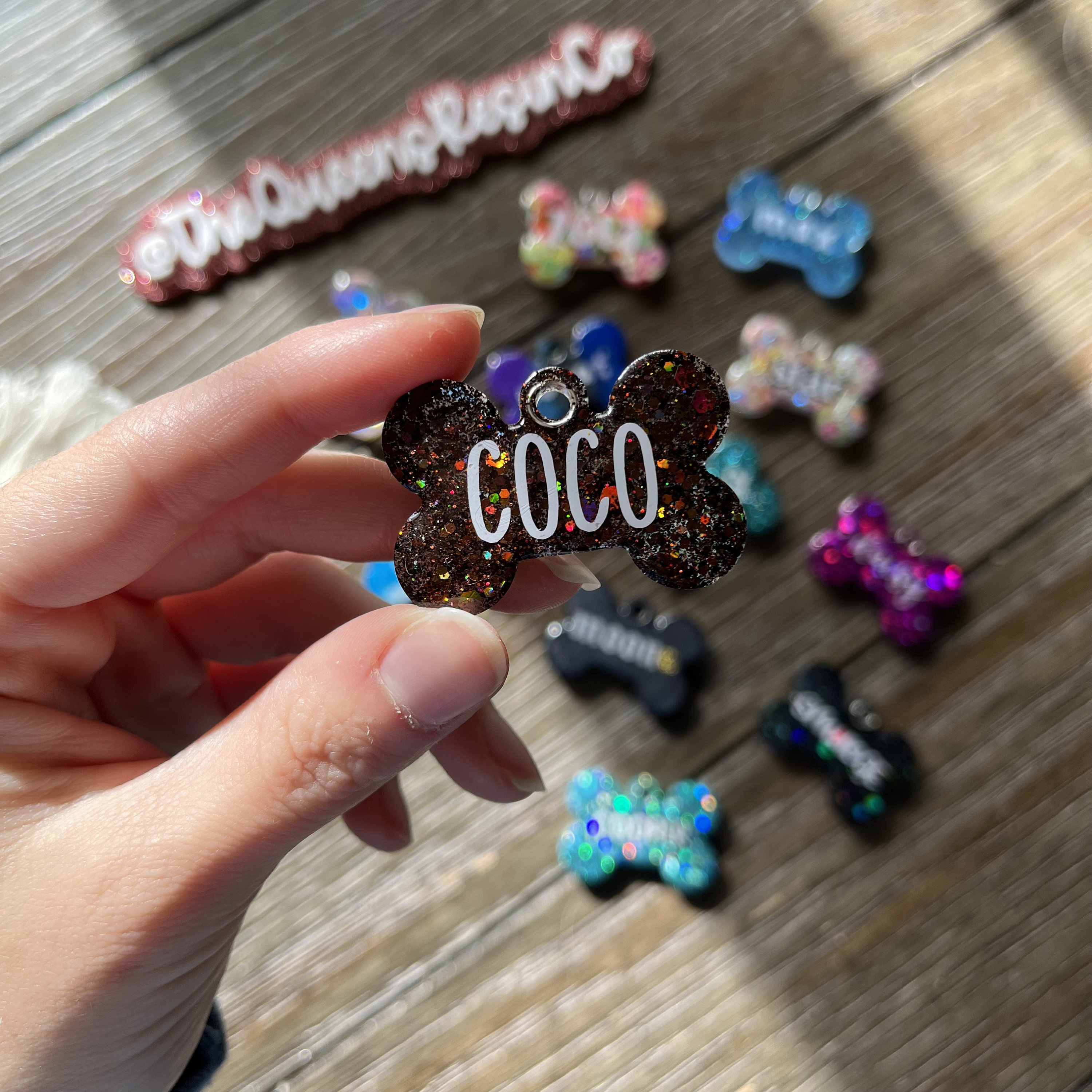 Custom Dog Tag | Custom Resin Dog Tag, Design Your Own! Choose Your ...