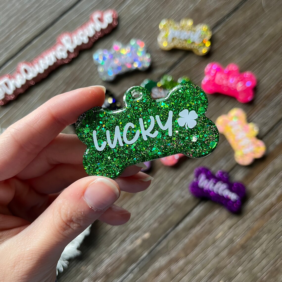 Custom Dog Tag Custom Resin Dog Tag Design Your Own Choose - Etsy