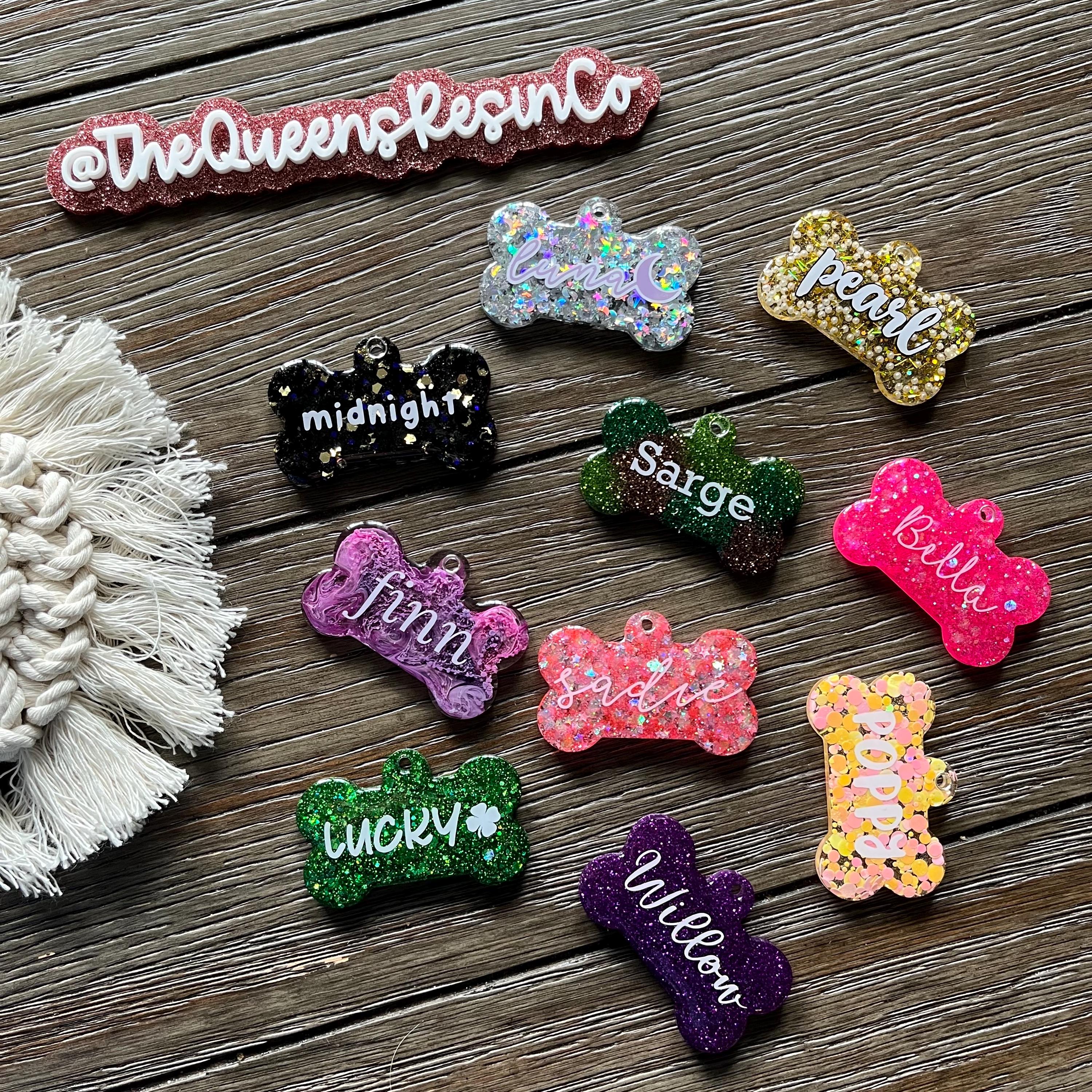 Custom Dog Tag | Custom Resin Dog Tag, Design Your Own! Choose Your ...