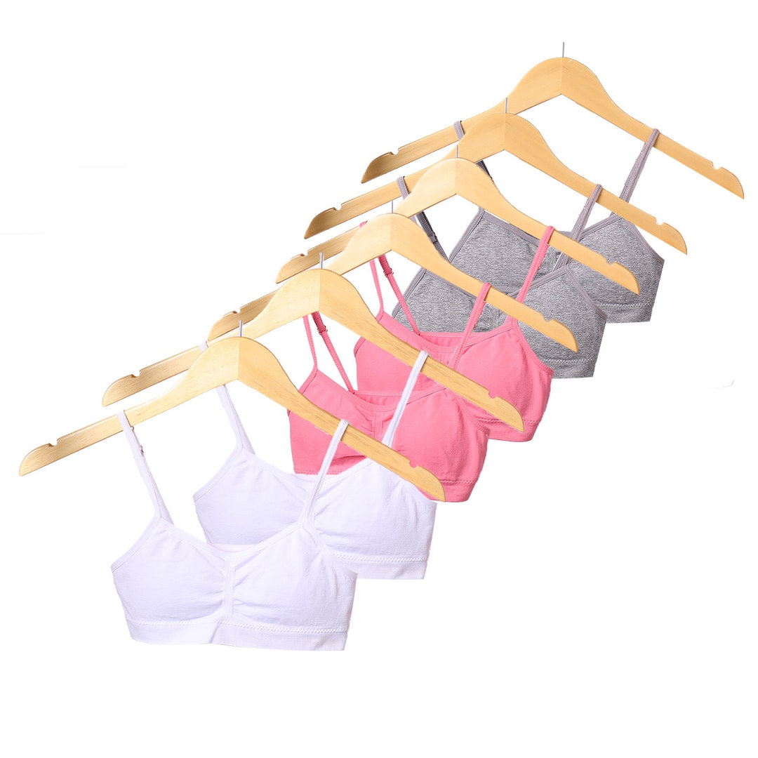 Livona 6 Pack Training Bra for Girls-sports Bra, Seamless Bra, Padded ...