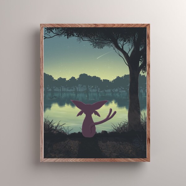 Espeon Poster - Etsy