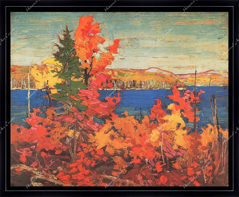 Tom Thomson - Autumn Foliage, 1916 - Etsy