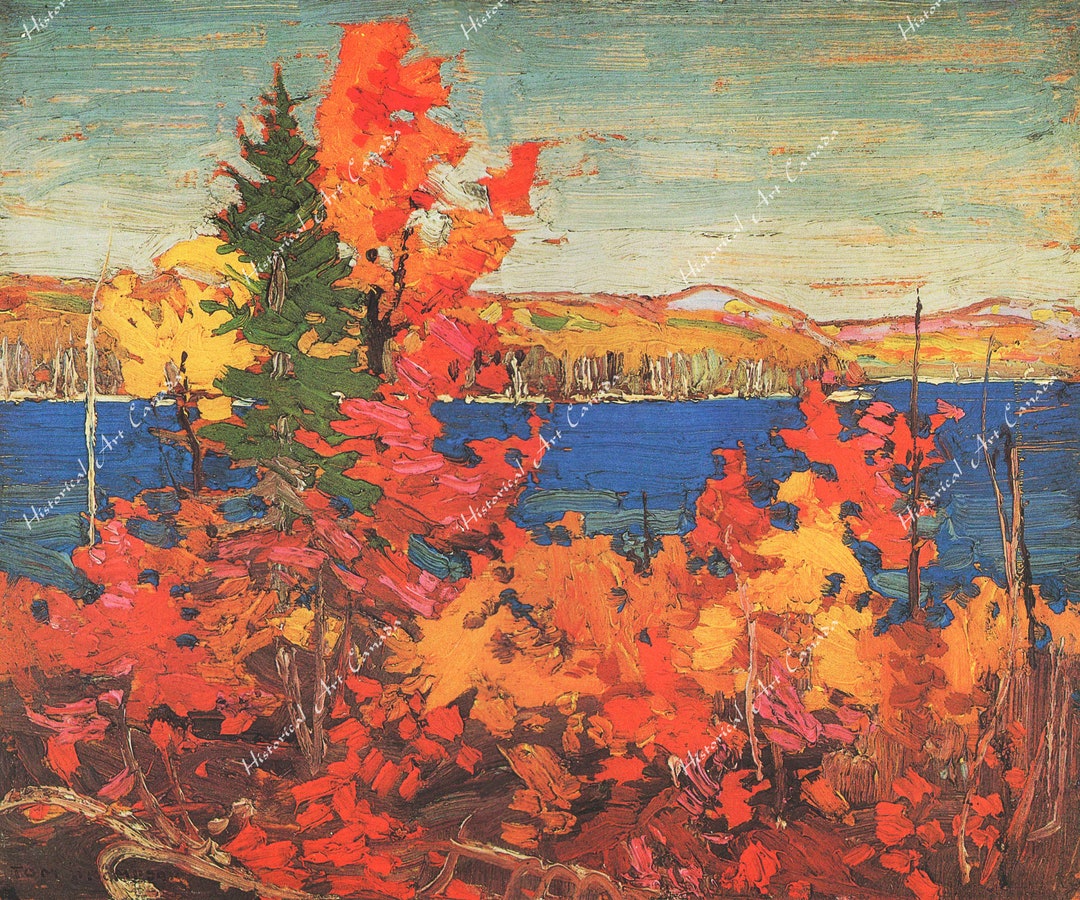 Tom Thomson - Autumn Foliage, 1916 - Etsy