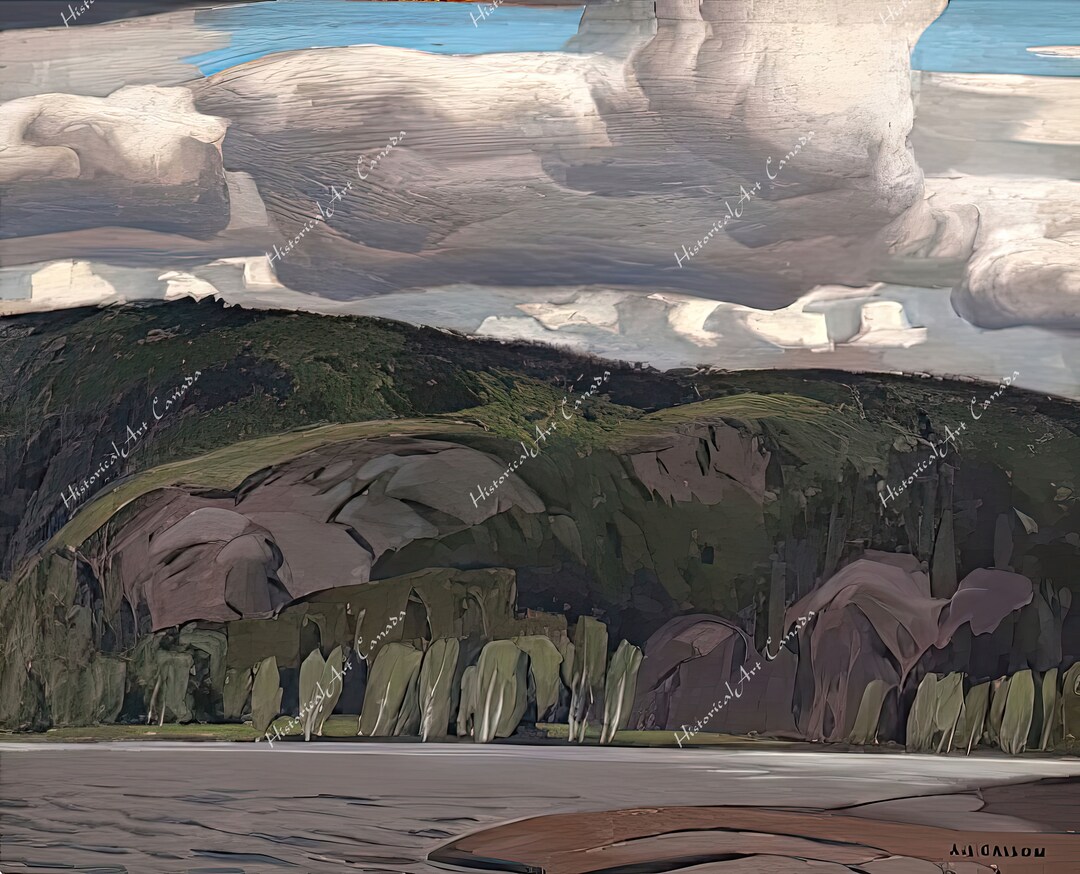 A.J. Casson - Lake of Two Rivers - Etsy