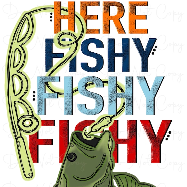 Here Fishy Fishy - Etsy