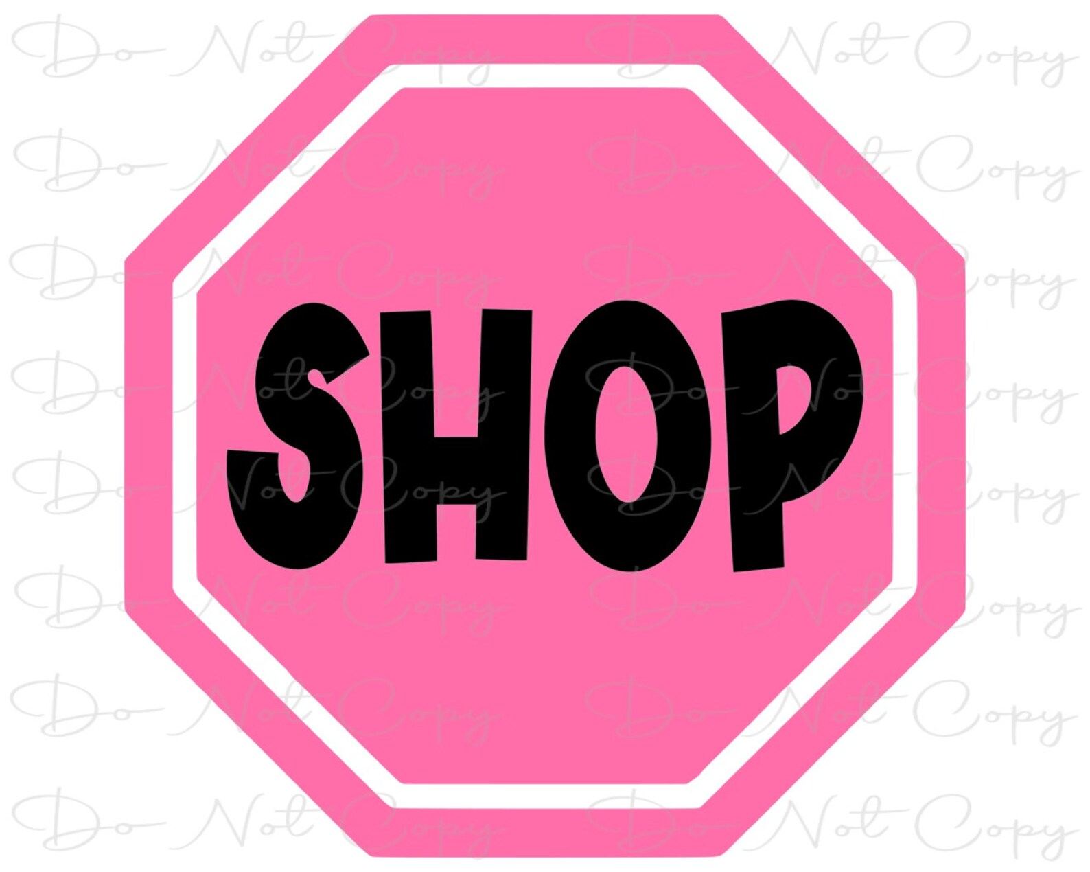 Shop Sign-stop Sign Small Business Sublimation PNG and SVG - Etsy