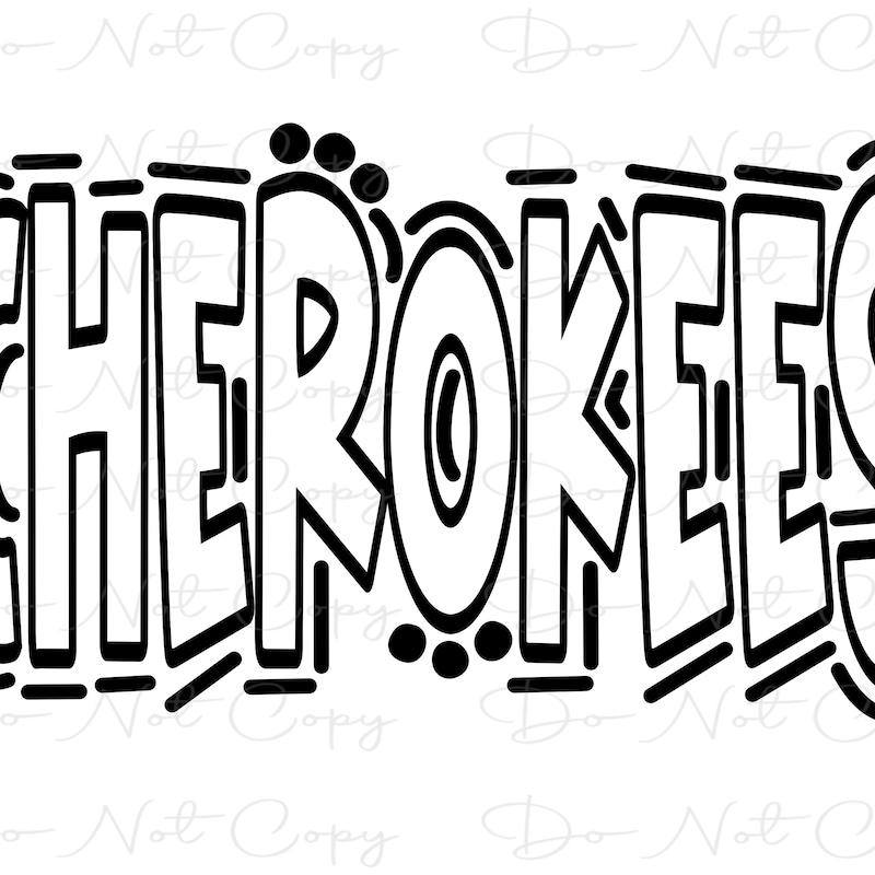 Cherokee Svg - Etsy