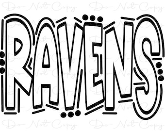 NORTHWEST Doodle Letters Transparent Background Sublimation PNG and SVG ...