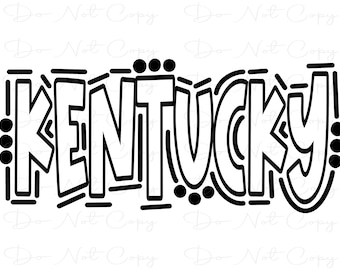 Georgia Doodle Letters Transparent Background Sublimation PNG and SVG ...