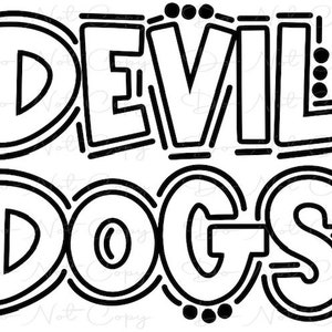 Devil Dog - Etsy