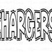 BADGERS Doodle Word Sublimation PNG and SVG Digital Artwork - Etsy