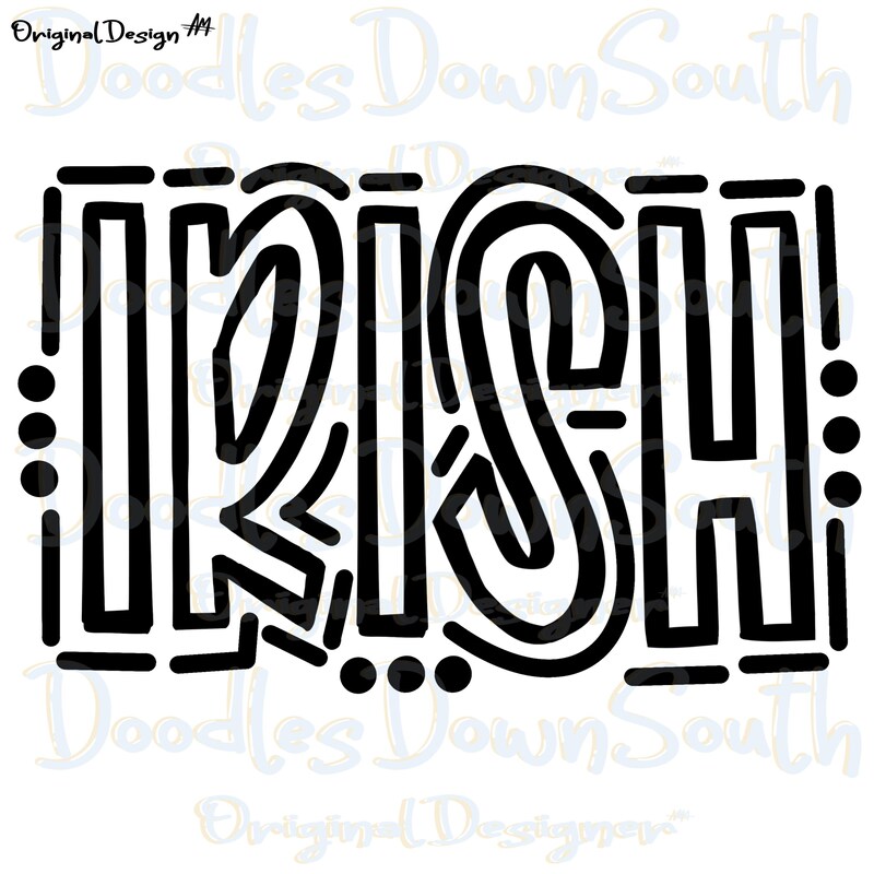 Irish Word Art - Etsy