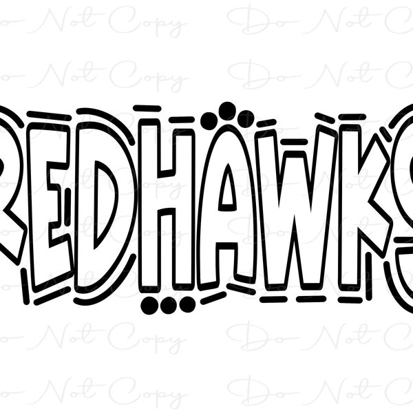 Redhawks Svg - Etsy