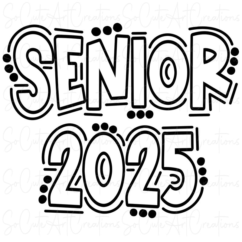 Senior 2025 Letters - Etsy