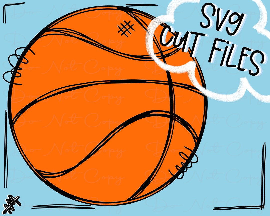 Basketball Svg Cut File And Png Digital Artwork Etsy