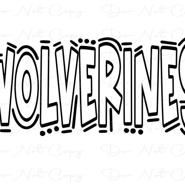 Wolverine Svg - Etsy