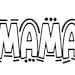 MAMA Doodle Word Sublimation PNG and SVG Digital Artwork - Etsy