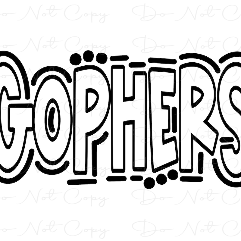Gopher Football Wall Art - Etsy