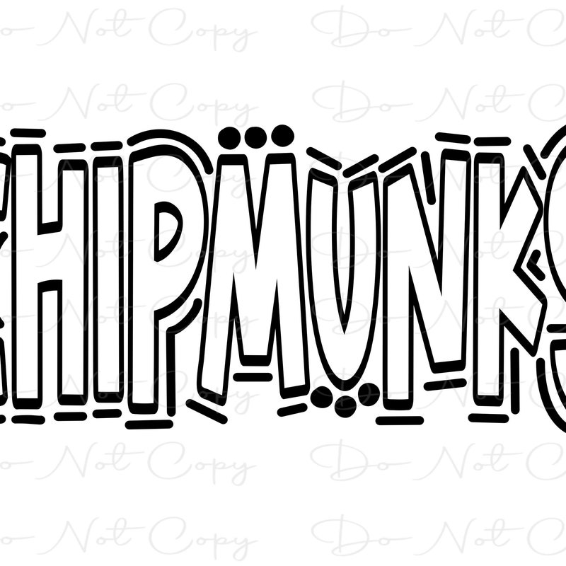 Alvin and the Chipmunks Letter A - Etsy