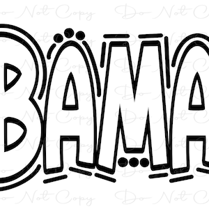 Bama Svg - Etsy