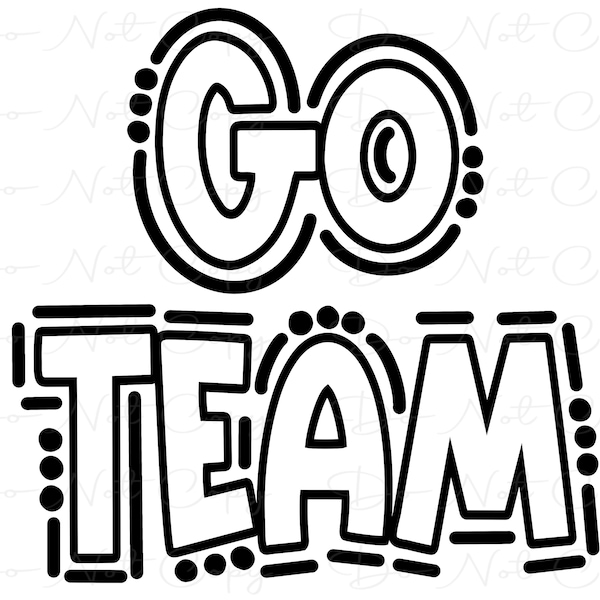 Go Team - Etsy