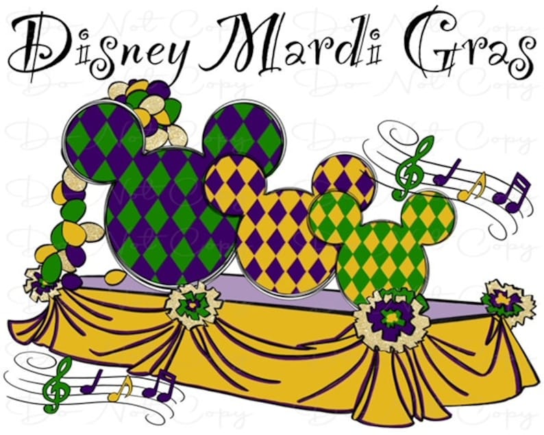 Mardi Gras Float - Sublimation PNG - Digital Artwork - Clip Art - Etsy